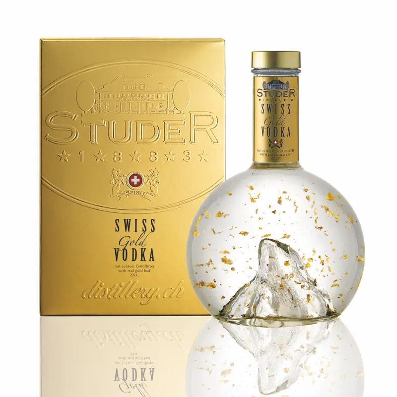 Swiss Gold Vodka - Studer